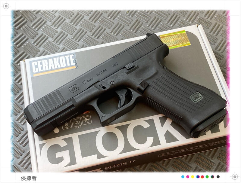 【侵掠者】GHK GLOCK 17 G17 Gen5 MOS GBB瓦斯手槍-原廠授權-Cerakotec軍規烤漆-現貨 | 露天市集 | 全 ...