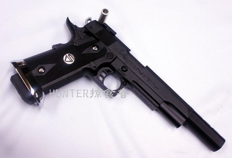 【Hunter】全新SV INFINITY全金屬100%仿真30條深刻印IPSC瓦斯BB槍~H款黑色~現貨 | 露天市集 | 全台最大的網路購物市集