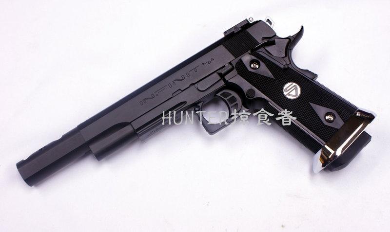 【Hunter】全新SV INFINITY全金屬100%仿真30條深刻印IPSC瓦斯BB槍~H款黑色~現貨 | 露天市集 | 全台最大的網路購物市集
