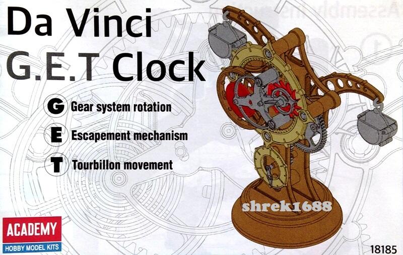 無比例 ACADEMY 達文西系列 18185 G.E.T. 機械鐘 | 露天市集 | 全台最大的網路購物市集