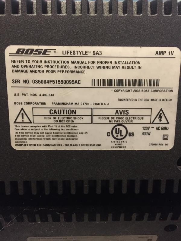 BOSE SA3 揚聲器 | 露天市集 | 全台最大的網路購物市集