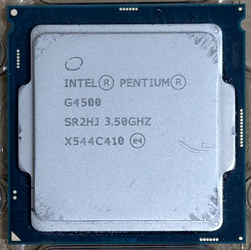 Intel 六代/七代 Pentium G4400 G4560 Celeron G3900 CPU (1151) 無風扇 | 露天市集 | 全 ...