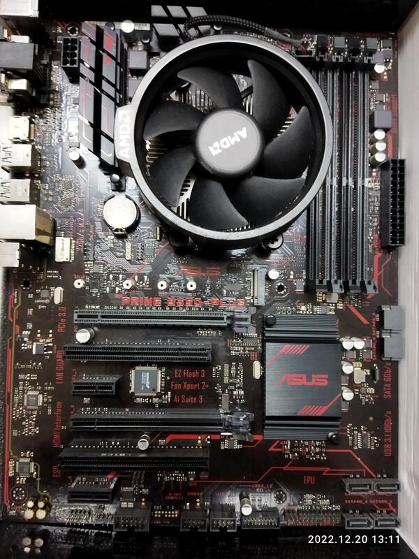 華碩PRIME B350-PLUS +Ryzen 5 2600 | 露天市集 | 全台最大的網路購物市集