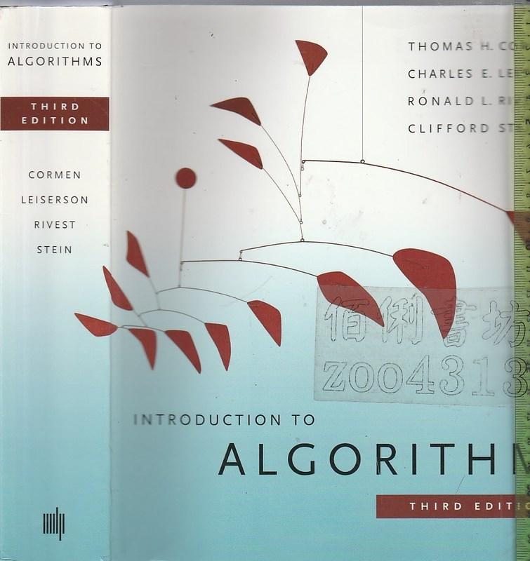 佰俐b《Introduction to Algorithms 3e》2009-Cormen-9780262533058 | 露天市集 | 全台最大的網路購物市集