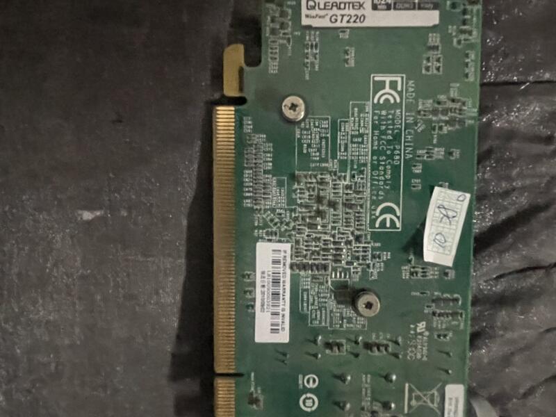 LEADTEK麗台(VGPA1)GT220 1GD3顯示卡(PCI-E介面) | 露天市集 | 全台最大的網路購物市集