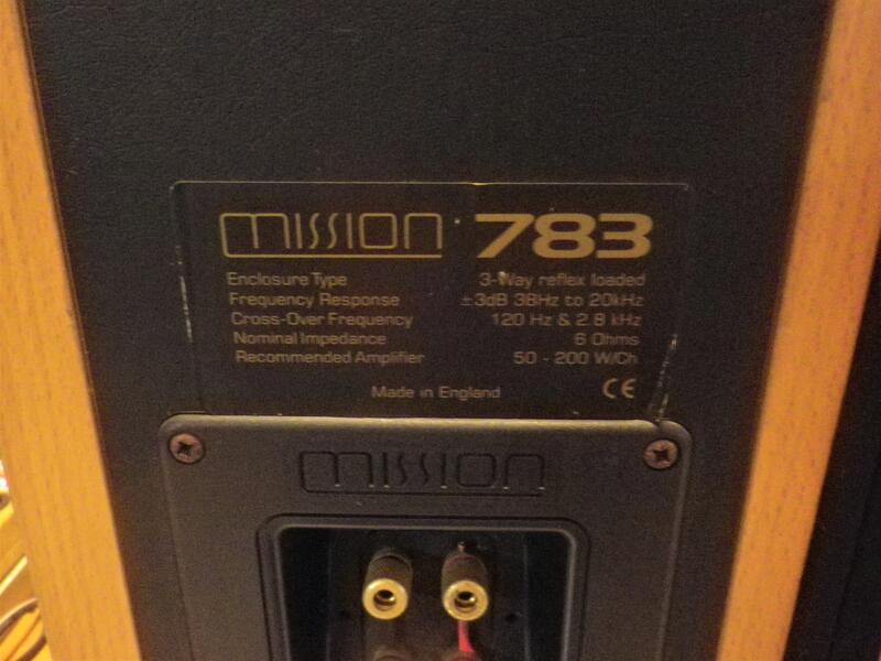 ( 老友托售 ) 英國製 MISSION 783 三音路落地式旗艦版揚聲器 | 露天市集 | 全台最大的網路購物市集