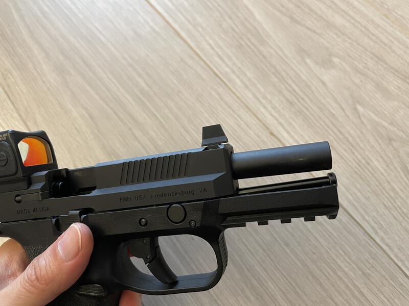 絕版 鋼 FNS9 ALC滑套 papago 組裝+手工燒握把 | 露天市集 | 全台最大的網路購物市集