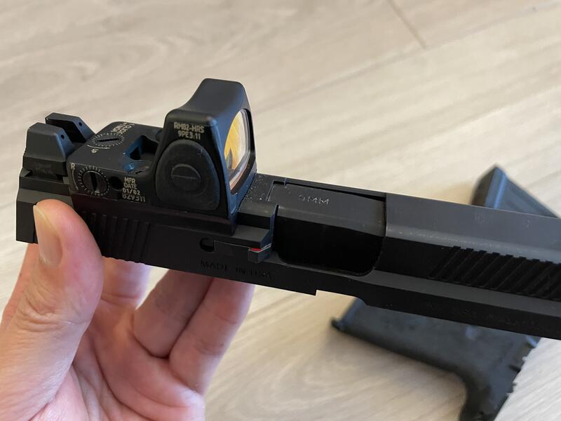 絕版 鋼 FNS9 ALC滑套 papago 組裝+手工燒握把 | 露天市集 | 全台最大的網路購物市集