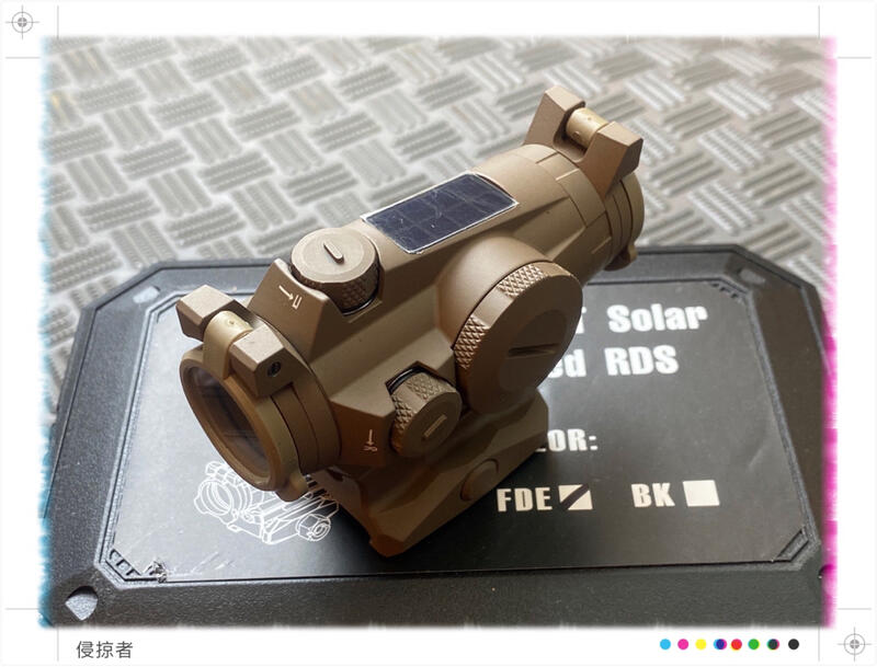 【侵掠者】Evolution Gear 監製 ROMEO 4T 風格 太陽能 內紅點快瞄鏡-附高軌鏡座-沙色-可切換分化 | 露天市集 | 全 ...