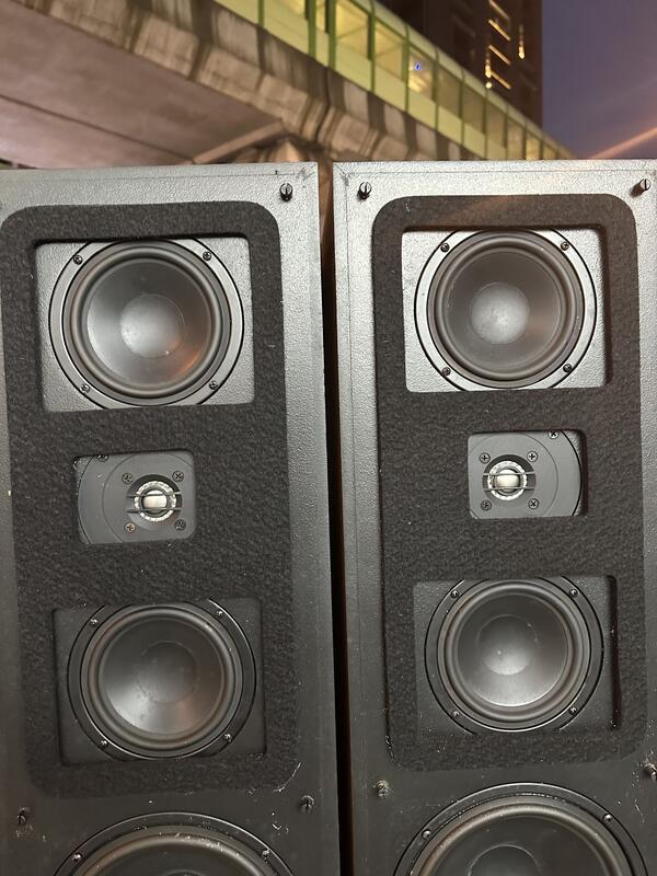 美國品牌/製造 Snell Type C/V 台灣稀有少見 雙八吋 六單體 三音路落地式喇叭 連號 | 露天市集 | 全台最大的網路購物市集