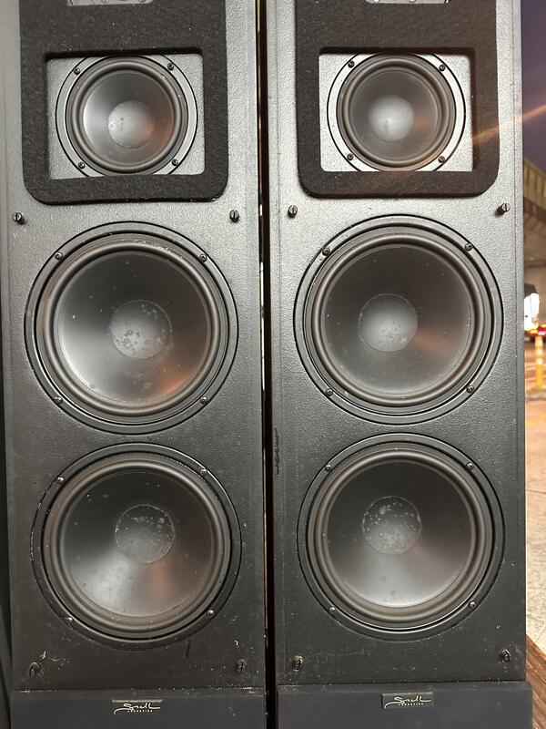 美國品牌/製造 Snell Type C/V 台灣稀有少見 雙八吋 六單體 三音路落地式喇叭 連號 | 露天市集 | 全台最大的網路購物市集