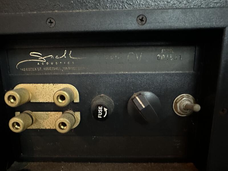 美國品牌/製造 Snell Type C/V 台灣稀有少見 雙八吋 六單體 三音路落地式喇叭 連號 | 露天市集 | 全台最大的網路購物市集