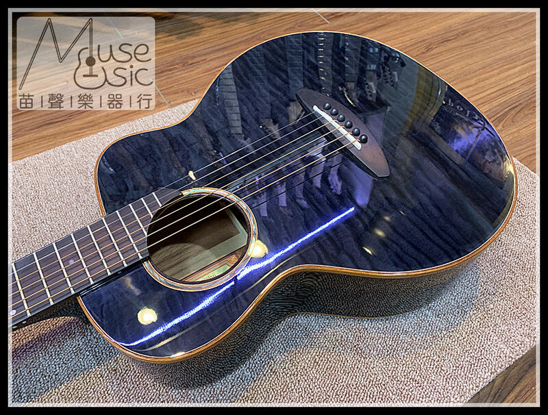 『苗聲樂器』aNueNue M77E 衫田健司 系列面單板電木吉他 | 露天市集 | 全台最大的網路購物市集