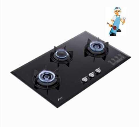 【國強水電修繕屋】豪山牌 SB-3208 歐化檯面式 黑色 強化玻璃 三口瓦斯爐 | 露天市集 | 全台最大的網路購物市集