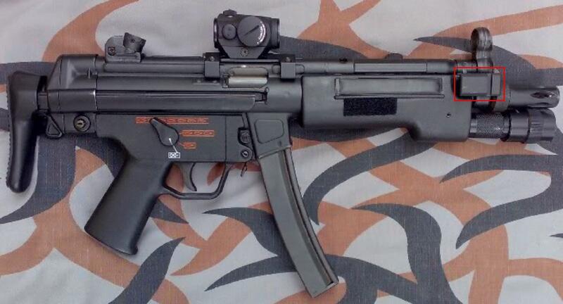 (售完)絕版 STREAMLIGHT HK MP5 G3前護木M3 M6槍燈軌道夾座(ITI M6X SP89 M3X) | 露天市集 | 全 ...