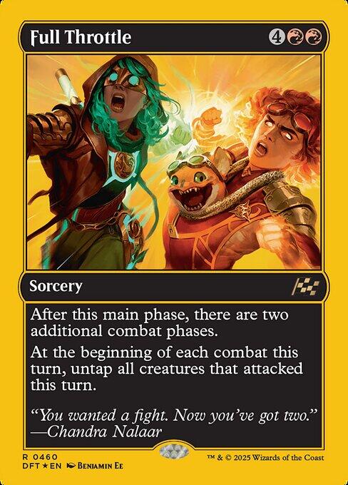 DFT 460 R Full Throttle (黃框閃 Box Topper Foil) [幻想遊戲] | 露天市集 | 全台最大的網路購物市集