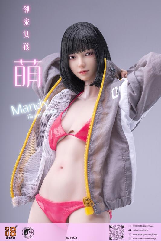 辣像館---現貨，i8TOYS新品：「小萌MANDY」1/6可動眼頭雕#I8-H004 ABE三款 | 露天市集 | 全台最大的網路購物市集