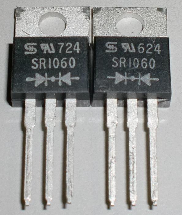 SCHOTTKY DIODE ( TS SR1060 ) TO-220AB (1→2←3) 60V 10A | 露天市集 | 全台最大的網路購物市集