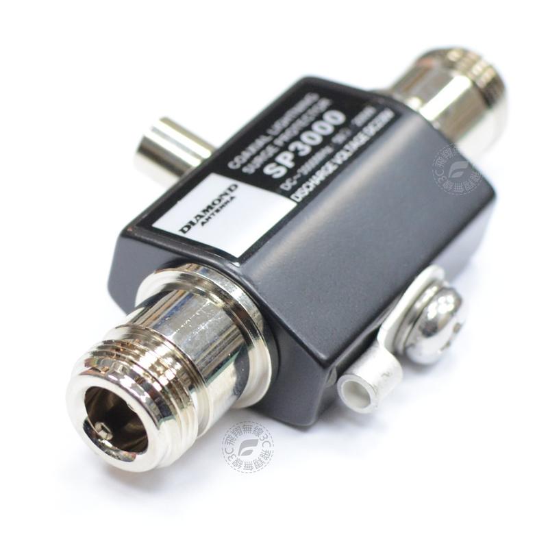 《飛翔無線3C》DIAMOND SP3000 同軸避雷器 N-J 公司貨 保護基地台 降低無線電雷擊損壞 連接訊號線 | 露天市集 | 全台最 ...