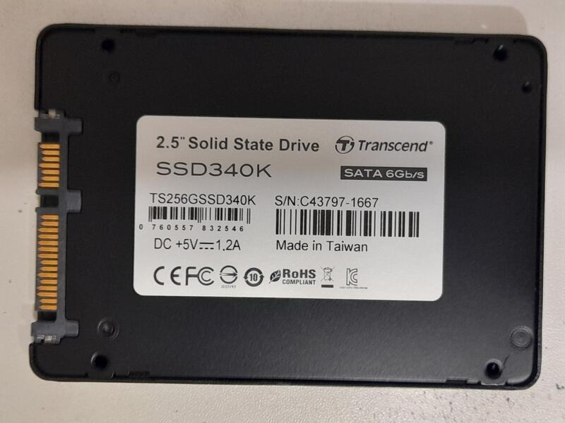 創見 SSD340K SATA3 SSD固態硬碟 256GB | 露天市集 | 全台最大的網路購物市集