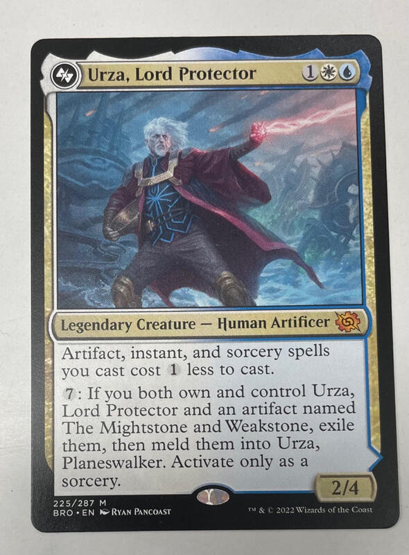 MTG 兄弟之戰 urza lord protector 普 英文版 | 露天市集 | 全台最大的網路購物市集