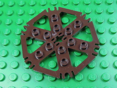 LEGO 樂高積木 零件 - [64566] 6x6 水車（深咖啡） | 露天市集 | 全台最大的網路購物市集