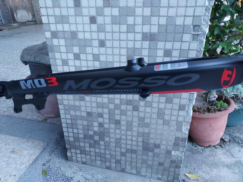 {名森自行車}新款MOSSO MD3 登山車前叉 特大型26"-29" 碟煞/V煞二用 鋁合金前叉 硬叉 | 露天市集 | 全台最大的網路購物市集