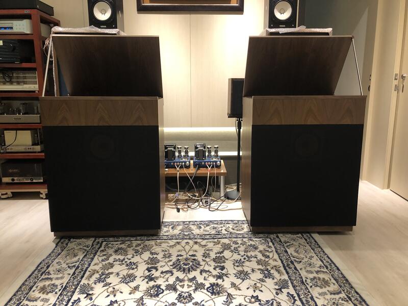 Lowther Audiovector 稀少號角全音域喇叭前方低音P2M上方號角全音域P4M原裝箱全新胡桃木皮無傷*方框 | 露天市集 | 全 ...