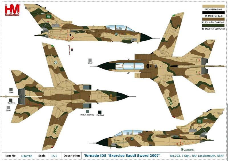 【魔玩達人】1/72 HM HA6710 Tornado IDS RSAF 沙特皇家空軍 龍捲風戰鬥機【新品特價】 | 露天市集 | 全台最大 ...