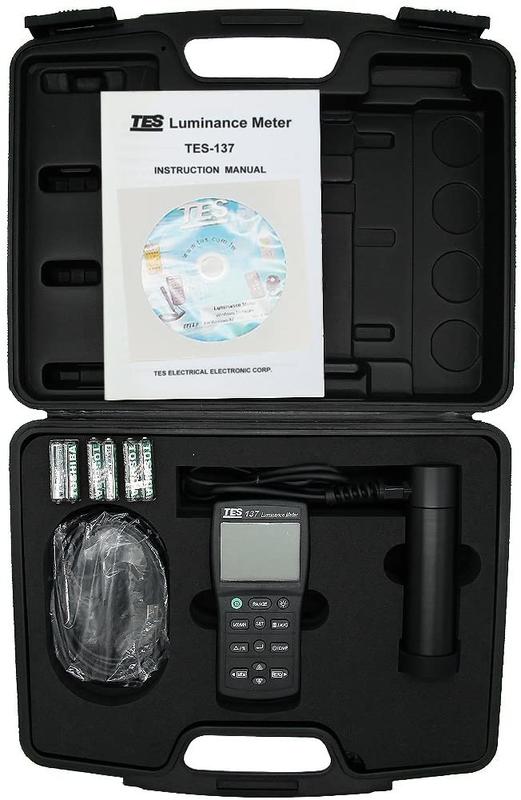 台灣製造 TES泰仕 TES-137 TES137 輝度計 Luminance Meter (USB介面) | 露天市集 | 全台最大的網路購物市集