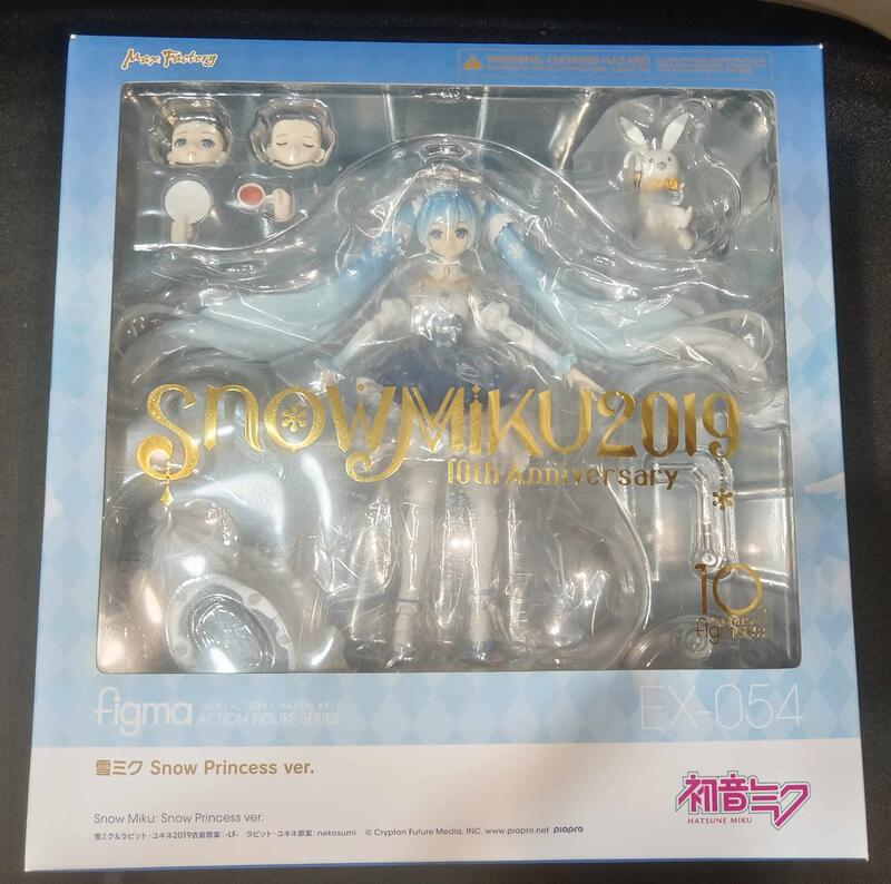 【全新】現貨 代理版 Figma EX-054 初音未來 雪初音 Snow miku Princess 2019公主限定 | 露天市集 | 全台最大的網路購物市集
