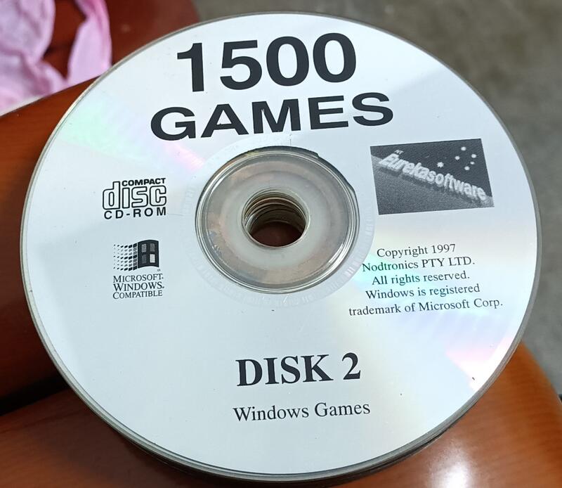 PC遊戲：Microsoft 1500 GAMES~WINDOWS95遊戲~DISC2~二手 | 露天市集 | 全台最大的網路購物市集
