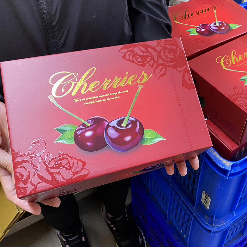 ㊣盅龐水產 (現貨)Walla Walla華盛頓空運櫻桃(9R) 重量1kg/盒(禮盒裝) 零$480元/盒 | 露天市集 | 全台最大的網路購物市集