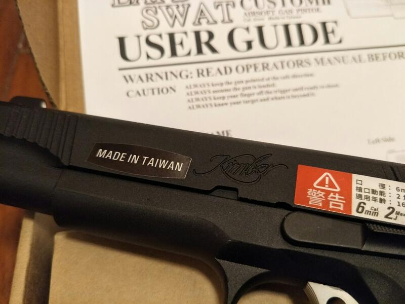 【軍火狂人】VFC 全新 Kimber 1911 LAPD SWAT CUSTOM II 授權版 全金屬 瓦斯 VFC | 露天市集 | 全台 ...