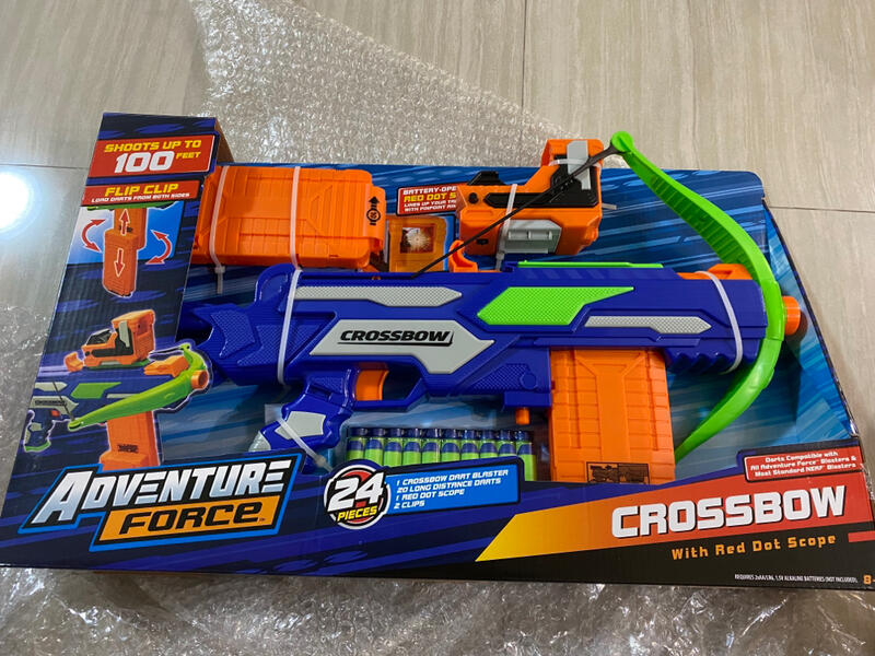 現貨不用等 十字弓軟彈發射器Adventure Force Crossbow 內紅點瞄準 | 露天市集 | 全台最大的網路購物市集