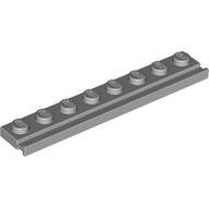 LEGO [4510] 4211498 淺藍灰 Plate, Modified 1 x 8 with Door Rail | 露天市集 | 全 ...