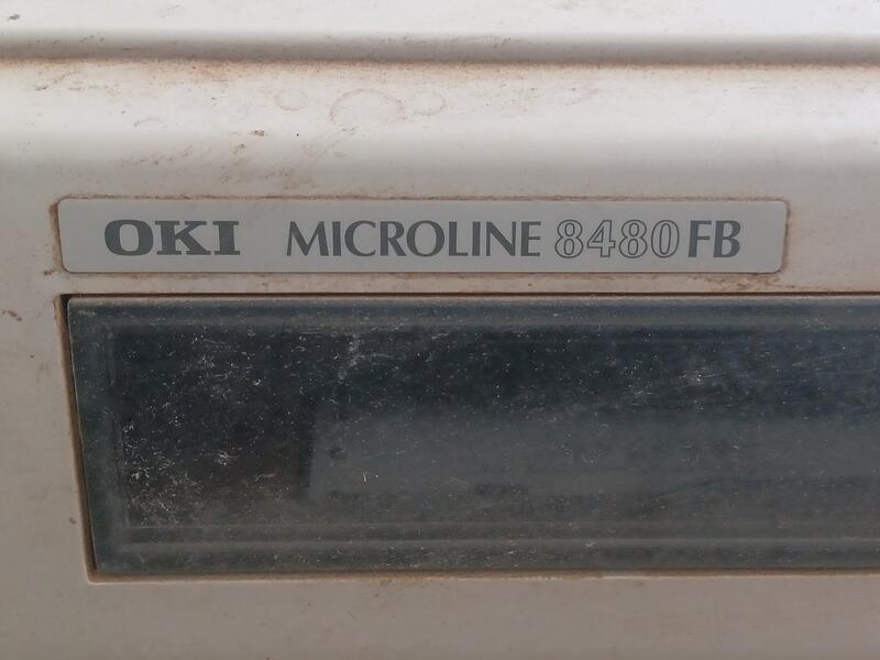 用電達人 2手 故障 點陣 OKI Microline 8480FB | 露天市集 | 全台最大的網路購物市集