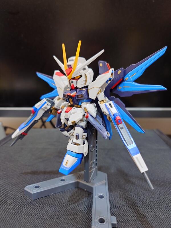 素組拼裝 SDCS BB SDEX 攻擊自由鋼彈 | 露天市集 | 全台最大的網路購物市集