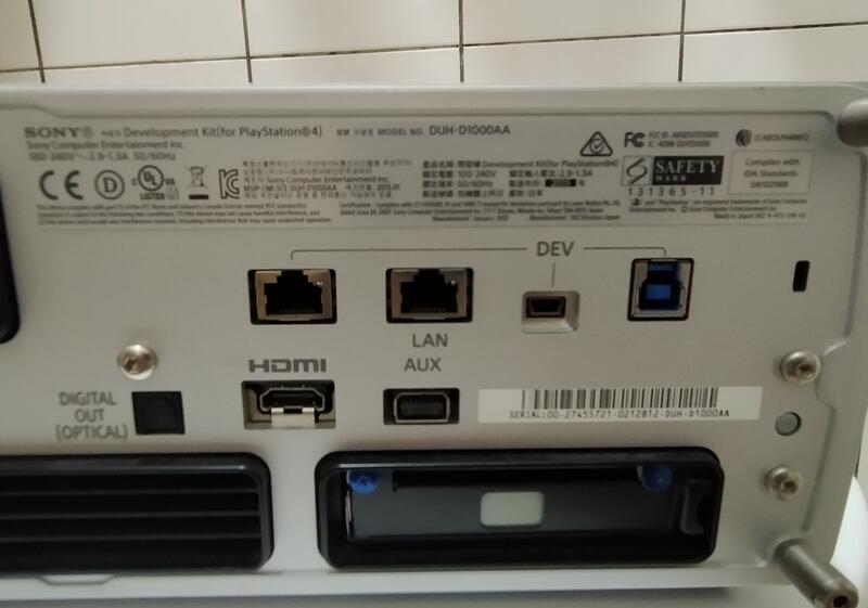 日製 Sony PS4 Development Kit DUH-D1000AA 開發機 | 露天市集 | 全台最大的網路購物市集