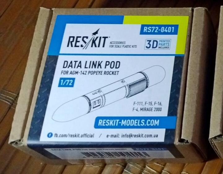 RES/KIT 1/72 AN/ASW-55 DATA LINK POD 資料鏈筴艙樹脂改套_RS72-0401 | 露天市集 | 全台最大的 ...