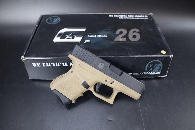 【翔準AOG】(新品槍/外盒小NG)WE G26A 黑沙 瓦斯槍 D-02-82-13Z GBB GEN3 半自動/全自 | 露天市集 | 全台最大的網路購物市集