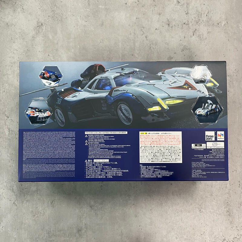 日版 Megahouse x Threezero threemega 閃電霹靂車 阿斯拉GSX | 露天市集 | 全台最大的網路購物市集