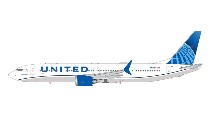 Geminijets 聯合航空 United Airlines B737 MAX 9 N37555 1:200 | 露天市集 | 全台最大的 ...