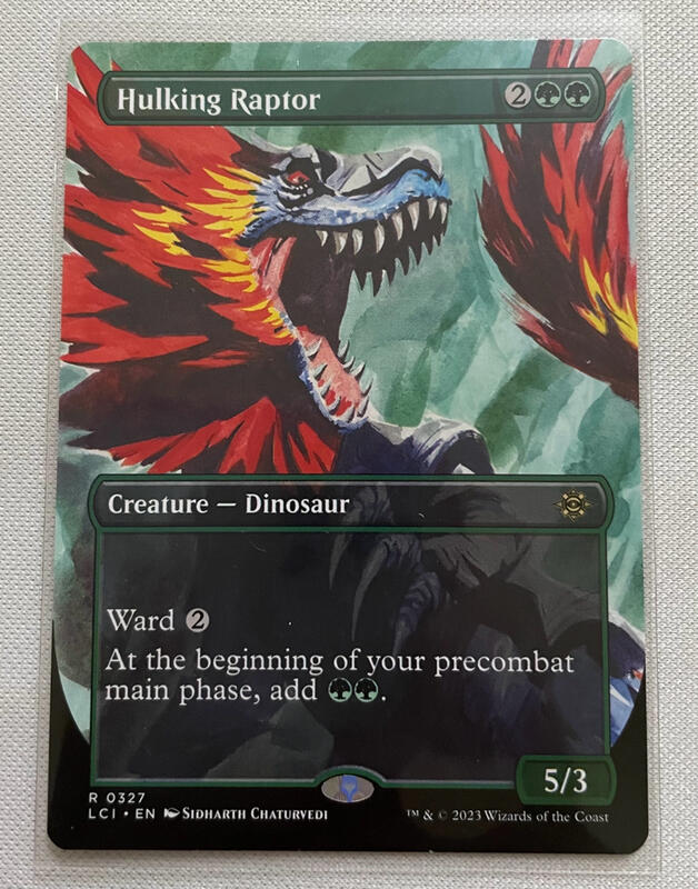 MTG 伊夏蘭迷窟 Hulking Raptor 普 英文版 | 露天市集 | 全台最大的網路購物市集