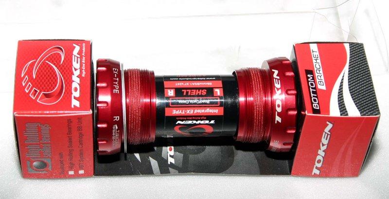 全新TOKEN TK877外掛式日本培林公路車、登山車BB※SHIMANO系列※ | 露天市集 | 全台最大的網路購物市集