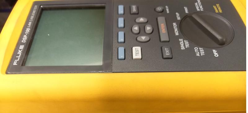 二手Fluke DSP 100 LAN Digital Cable Meter(上電有反應歡迎自取) | 露天市集 | 全台最大的網路購物市集