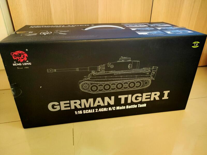 恆龍3818 虎一 Tiger 1 2.4G 7.0版 1/16遙控坦克金屬升級版 | 露天市集 | 全台最大的網路購物市集