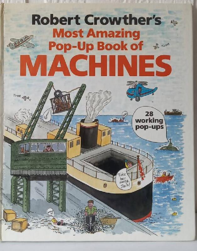 【吉兒圖書】《Robert Crowther’s Most Amazing Machines》絕版！ 最令人驚奇的立體書 | 露天市集 | 全台最大的網路購物市集