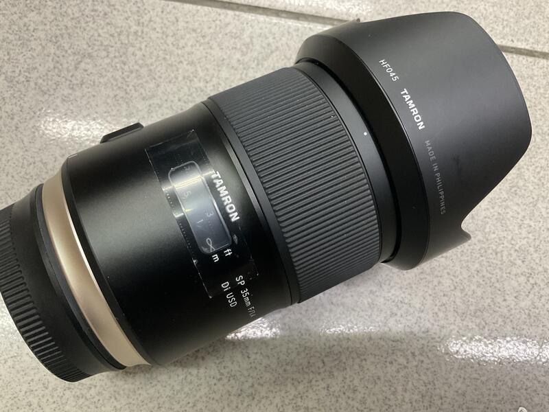 [保固一年][ 高雄明豐] TAMRON SP 35mm F1.4 Di USD F045 for C [e1815] | 露天市集 | 全台 ...