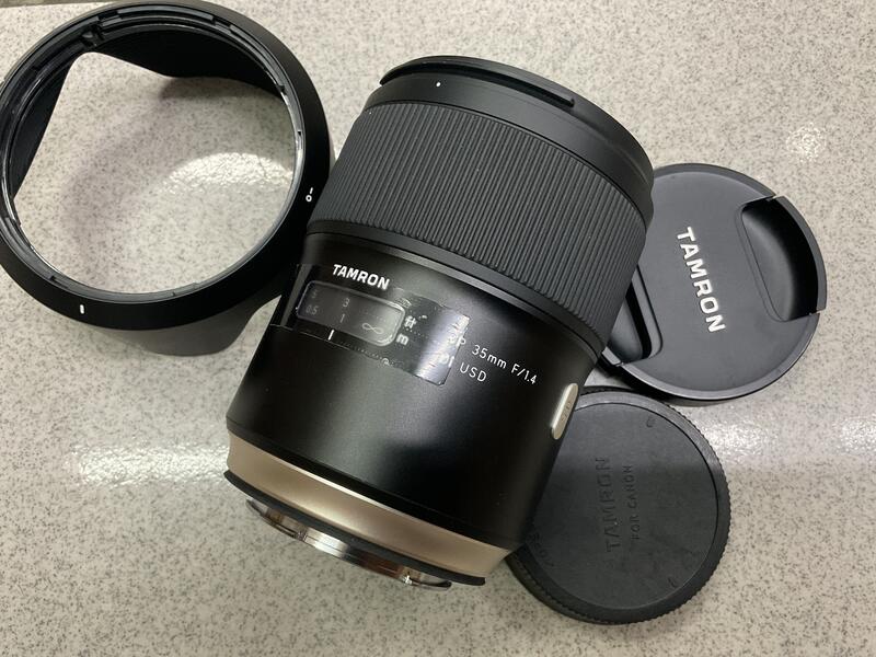 [保固一年][ 高雄明豐] TAMRON SP 35mm F1.4 Di USD F045 for C [e1815] | 露天市集 | 全台 ...